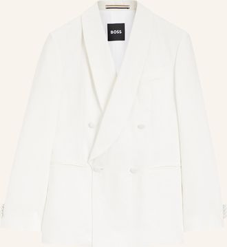 HUGO BOSS Blazer H-Hutson-Db-Sc-262 Slim Fit weiss
