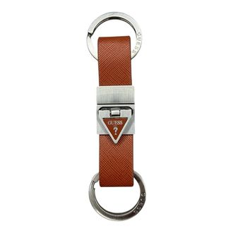 Guess Certosa Saffiano Schl&uuml;sselanh&auml;nger - - Accessories - Herren - Braun - ONE SIZE