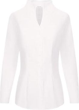 Seidensticker Chemisier pour femme - Chemisier de ville - Facile &agrave; repasser - Chemisier &agrave; col gobelet - Coupe slim - Manches longues - 100 % coton