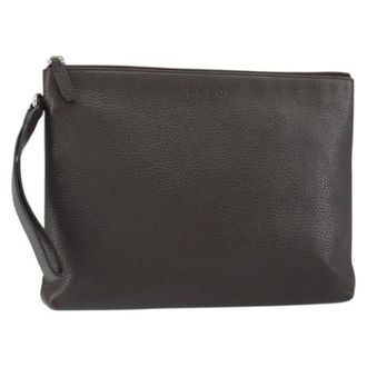 Gucci unisex, Pre-owned, Brun, Taille: ONE Size Pochette en cuir doccasion