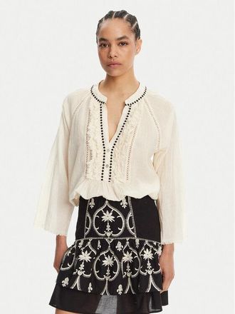 Devotion Twins Bluse Apology 025.002G Écru Loose Fit