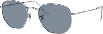 Ray-Ban unisex, Accessoires, Gris, Taille: ONE Size Lunettes de soleil hexagonales
