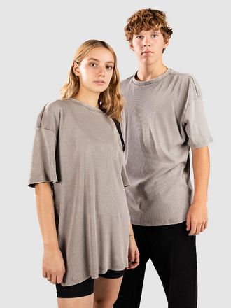 Urban Classics Washed Rib T-Shirt steelgrey