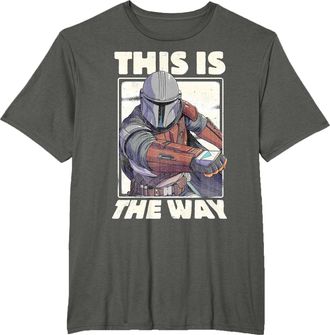 Star Wars Der Mandalorianer Das ist der Weg, Portrait T-Shirt