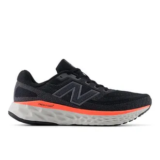 New Balance Homme Fresh Foam X EVOZ v4 en Noir/Gris/Rouge, Textile, Taille 40.5 Large