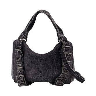 Diesel Sac cabas D-One Top Handle S - Femme - Sacs - Bleu - Taille: ONE Size