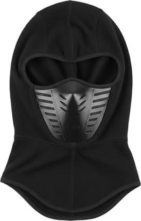 Generico Couverture De Visage Dhiver, R&eacute;sistant &Agrave; L&Eacute;pais Chaud Respirant &Eacute;lastique Coiffure, Couverture De Visage Unisexe Pour Hommes Et Femmes Avec &Eacute;charpe De