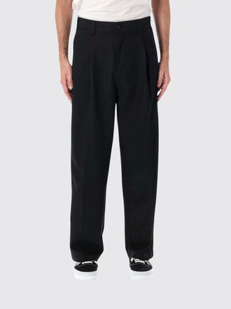 Obey Pantalon large Dean en m&eacute;lange de rayonne avec pinces