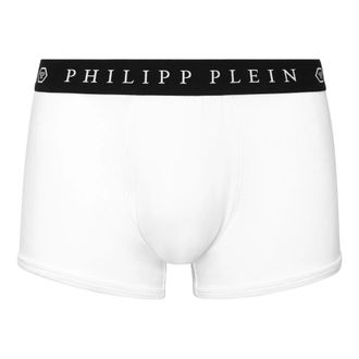 Philipp Plein Homme, Sous-v&ecirc;tements, Blanc, Taille: S Boxer TM