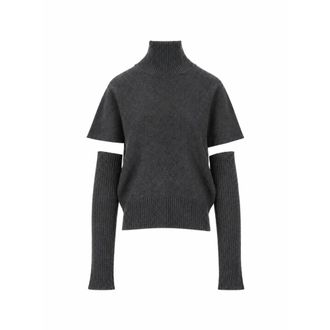 Federica Tosi Rollkragenpullover - - Knitwear - Damen - Grau - S