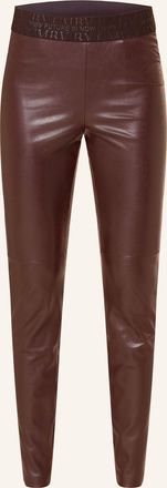 Cambio Cambio Leggings Randa In Lederoptik rot