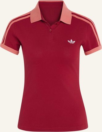 adidas Originals Adidas Originals 3-Streifen Poloshirt rot
