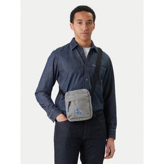 Calvin Klein Umh&auml;ngetasche Calvin Klein Bold Reporter LV04D3421G Grau