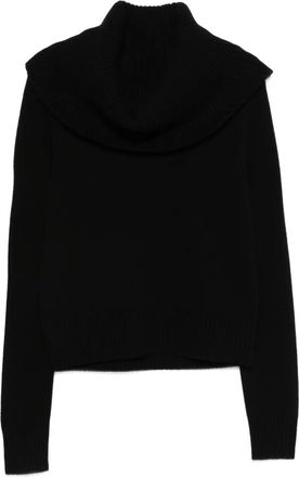 Toteme funnel sweater - Schwarz