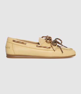 Toral Shoes Mocassins Kimana Gold Soft Yellow