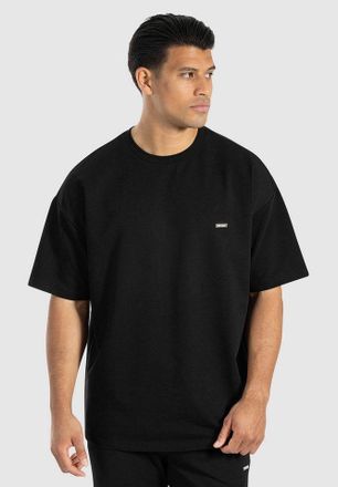 Smilodox T-Shirt Thiago, locker geschnittenes Kurzarm Shirt, Oversize Oberteil weiches Material, weiter Fit Top, Alltag Freizeit Training Sommer