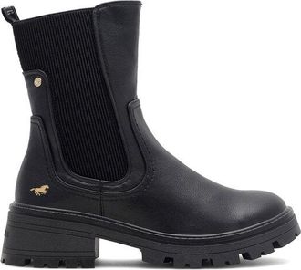 Mustang Jeans Mustang Stiefeletten 1469-501 Schwarz