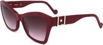 Liu Jo Lunettes de Soleil Liu Jo LJ754S 604 BURGUNDY 56/18/140 Femme