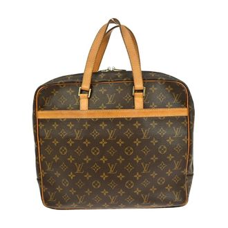 Louis Vuitton unisex, Pre-owned, Brun, Taille: ONE Size Sac briefcase Pre-owned en toile Monogram