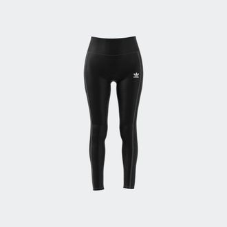 adidas Leggings ADIDAS ORIGINALS ESS LEGGINGS P, Damen, Gr. XS, N-Gr, schwarz, normal, gr., Obermaterial: 79% Polyester, 21% Elasthan, Hosen Leggings, aus Po