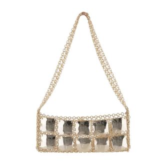Silvia Gnecchi Tasche mit reflektierenden Eins&auml;tzen - - Bags - Damen - Gelb - ONE SIZE