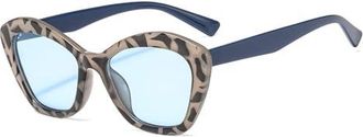 Generic Lunettes De Soleil D&eacute;coratives For Hommes Et Femmes, Id&eacute;ales For La Conduite, Les Vacances Ou D&eacute;placements(Blue)