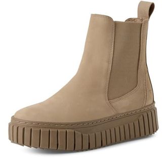 Tamaris Bottines Chelsea pour femme 1-25445-45 Antelope Taille 39 EU, Camel, 39 EU