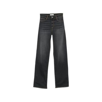Icon Denim Los Angeles Gerades Jeans - - Jeans - Damen - Schwarzk - W25