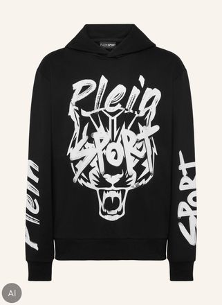 Plein Sport Plein Sport Kapuzen-Sweatshirt schwarz