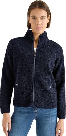Cecil Softe Jacke mit Zipper urban Dark Blue XXL