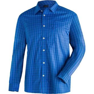 Maier Sports Herren Hemd Mats L/S He-Hemd 1/1 Arm el