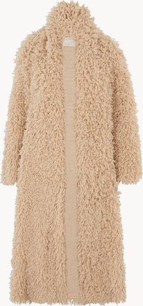 Kujten Manteau long cachemire - Manteau Yeti