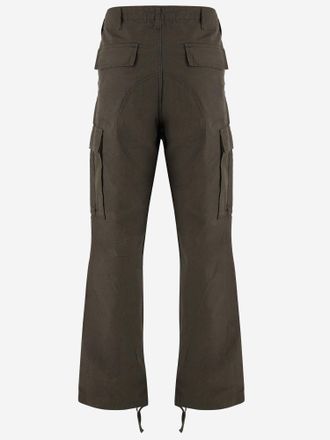 Carhartt Work in Progress Mens Cargo Pants Regular Cotton Pinecone Trousers