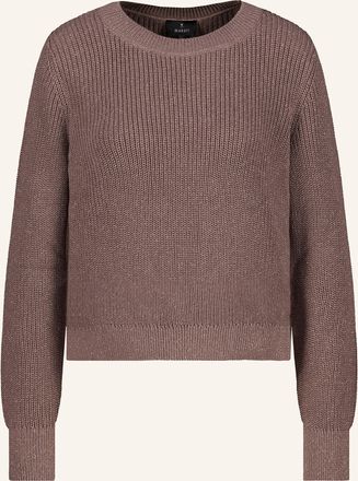 Monari Monari Pullover Mit Glitzergarn beige