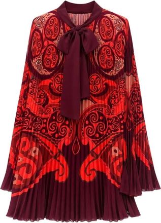 La DoubleJ Blouse &agrave; pliss&eacute; - Femme - Robes - Multicolore - Taille: 40 FR