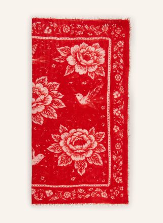 Mouleta Cashmere-Tuch rot