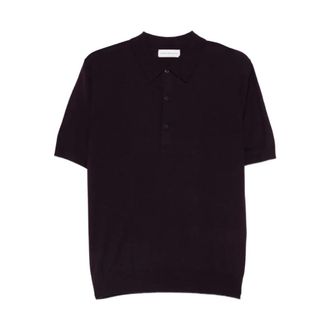 Dries Van Noten Murice 3700 Polo - - Tops - Herren - Lila - XL