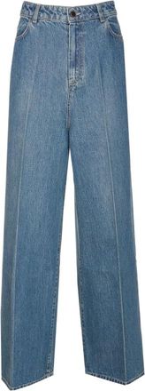 Alysi Femme, Jeans, Bleu, Taille: W27 Pantalone Denim Super Flare