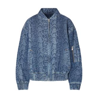 Liu Jo Bomberjacke mit F&uuml;llung - - Jackets - Damen - Blau - M