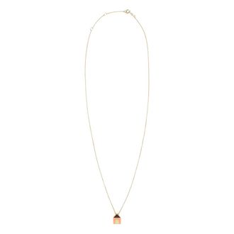 Aliita Casita Kette mit Emaille-Anh&auml;nger - - Accessories - Damen - Gelb - ONE SIZE