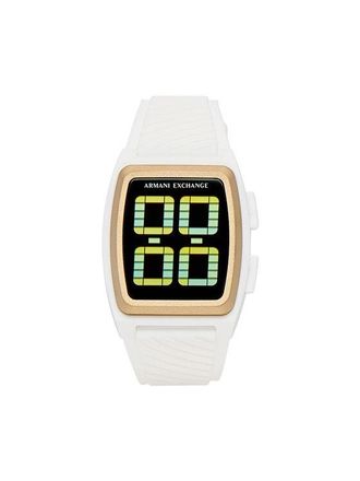 A|X Armani Exchange Uhr Kelvin AX2968 Wei&szlig;