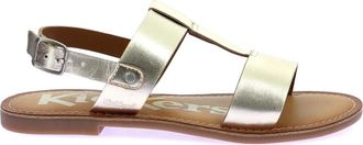 Kickers Femme, Chaussures, Orange, Taille: 39 EU Sandales Confort Kick Dines