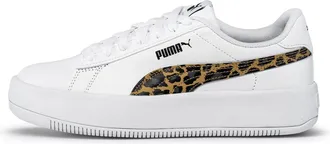 Puma Lily Platform Leo Damen-Sneakers, Schuhe, Wei&szlig;, 40.5
