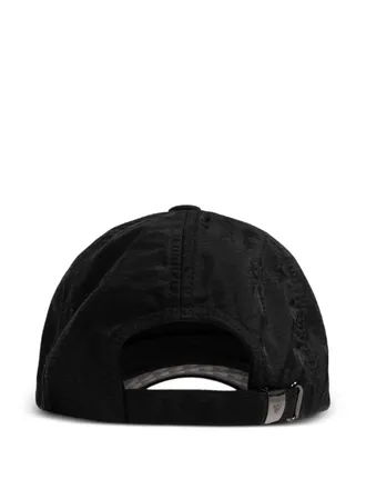 Emporio Armani Logo Jacquard Baseball Cap - Black