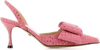 Mach & Mach Mach & Mach, Femme, Chaussures, Rose, Taille: 35 1/2 EU Le Cadeau Escarpins Slingback en Daim
