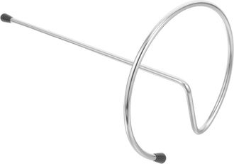 BESPORTBLE VANZACK Weindekanter Trockengestell aus Edelstahl Kleines Stielglasgestell mit Rutschfestem Metalldrahthalter f&uuml;r Weinkaraffen und Trinkgl&auml;ser Multifu