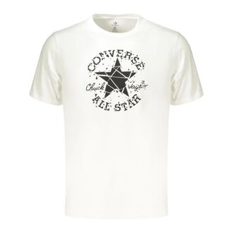 Converse Broken Glass T-Shirt - - Tops - Herren - Wei&szlig; - M