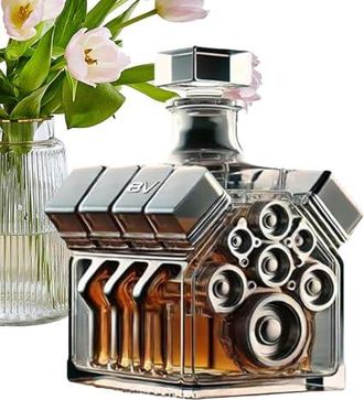Generico Bouteille de whisky, distributeur dalcool | Moteurs V8 Design Decanter pour liqueur - D&eacute;coration de vin, gadget de bar pour tequila, bourbon, brandy, 