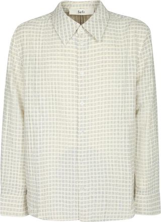 S&eacute;fr Homme, Chemises, Beige, Taille: L Wes Shirt