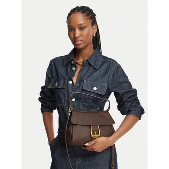Just Cavalli Handtasche Just Cavalli Iconic Snakes 81RA4BH3 ZSB81 Dunkelbraun
